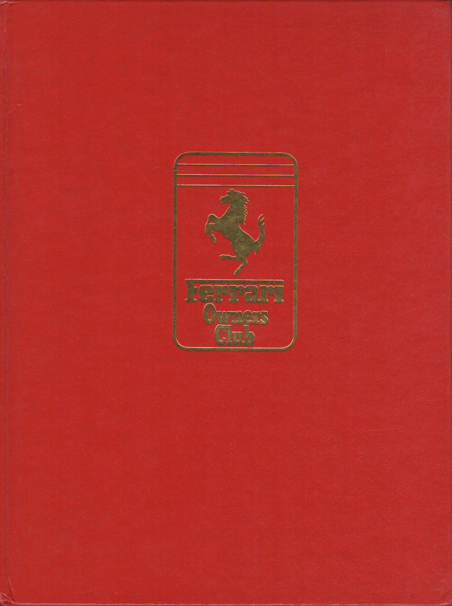 Ferrari Owners Club Membership Directory, 1990 – Albaco Collectibles
