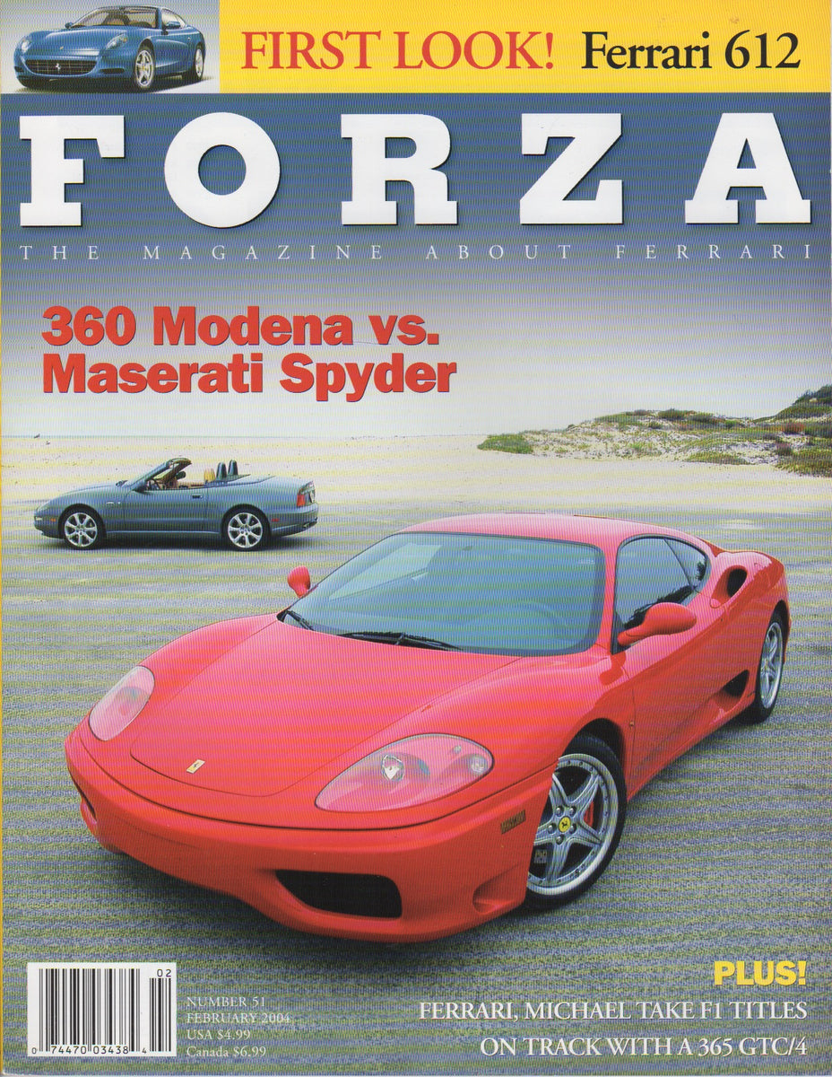 Forza - The Magazine About Ferrari 051 – Albaco Collectibles