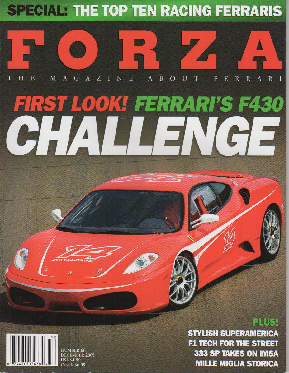 Forza - The Magazine About Ferrari 066 – Albaco Collectibles
