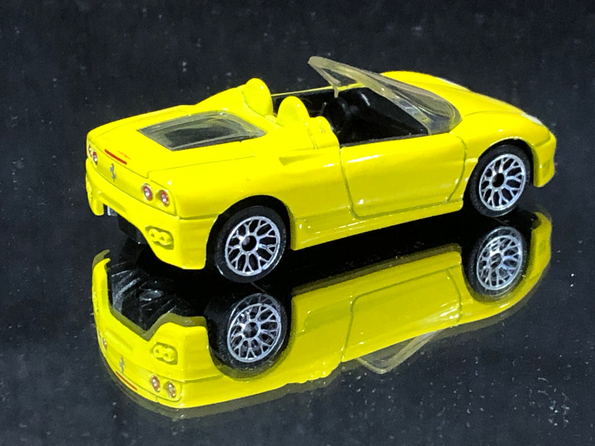Ferrari 360 Spider Yellow by Matchbox 1:63 (H7500)(No box) – Albaco ...