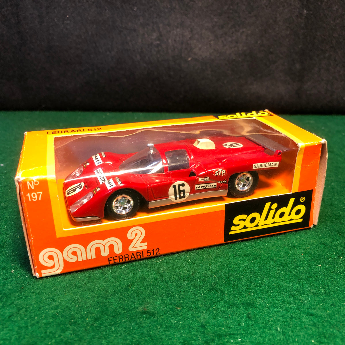 Ferrari 512 M N 16 Sandeman Piper by Solido 1:43 (197) – Albaco ...
