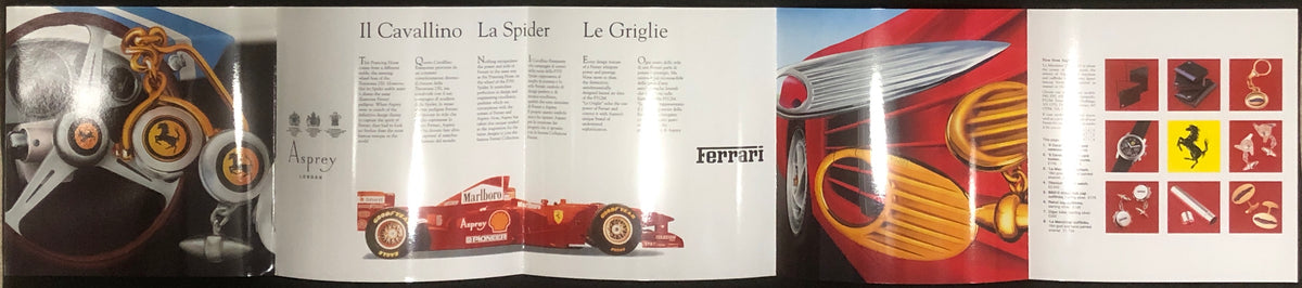 Asprey - The New Ferrari Collection Brochure – Albaco Collectibles