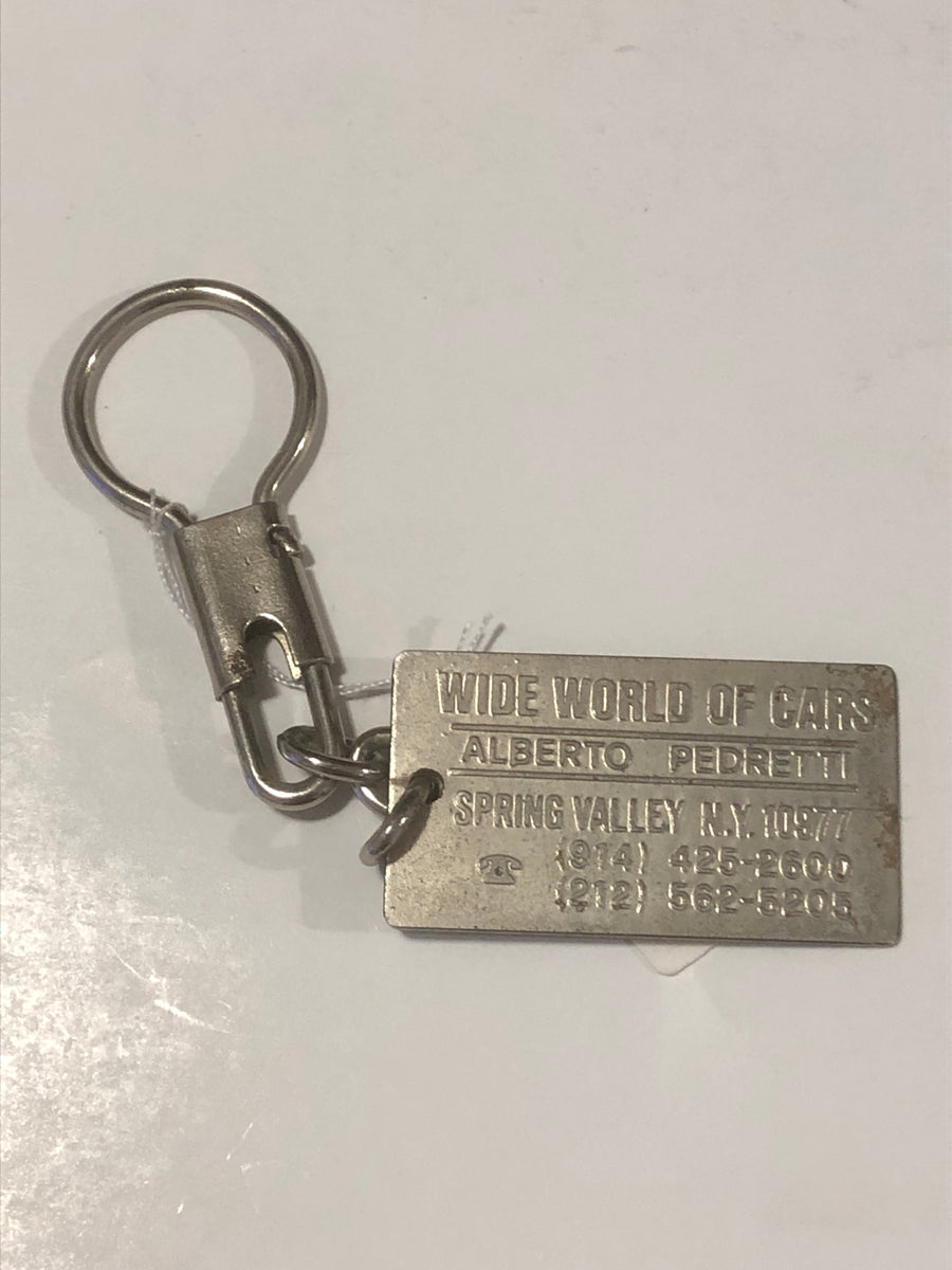 Pedretti Wide World of Cars - Vintage Ferrari Key Chain (a) – Albaco ...