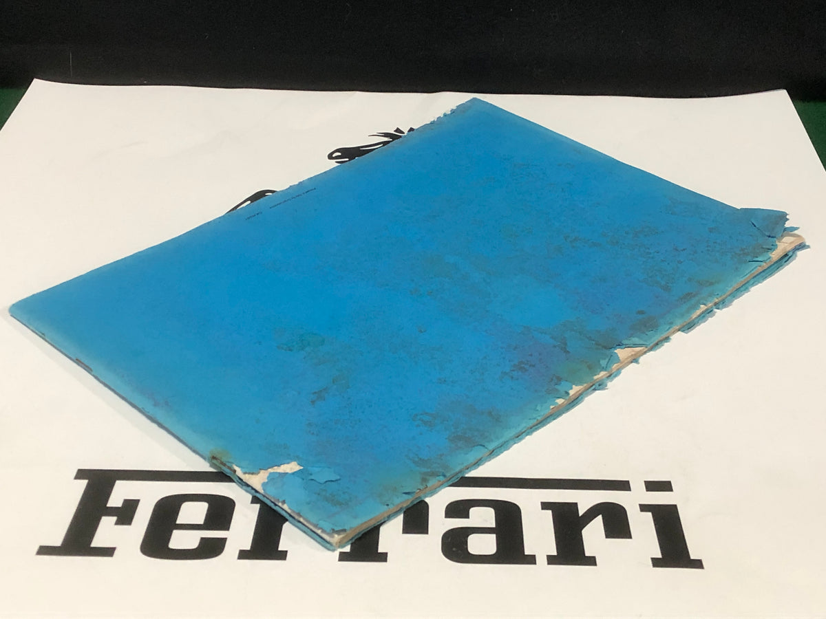 Ferrari Testarossa KE - Jetronic Injection Manual (469/87) – Albaco ...