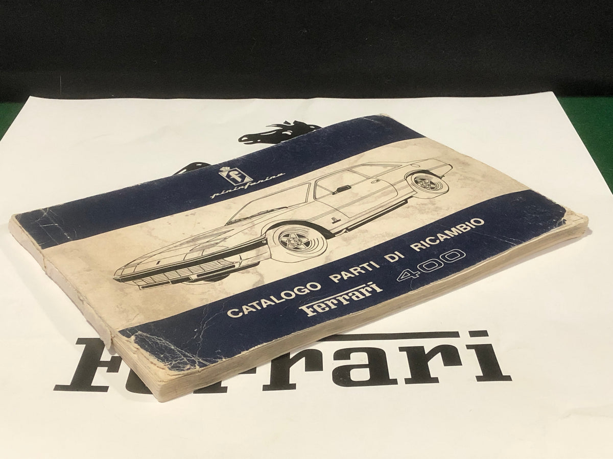 Ferrari 400 Spare Parts Catalogue Pininfarina (254-'84 ed) – Albaco ...