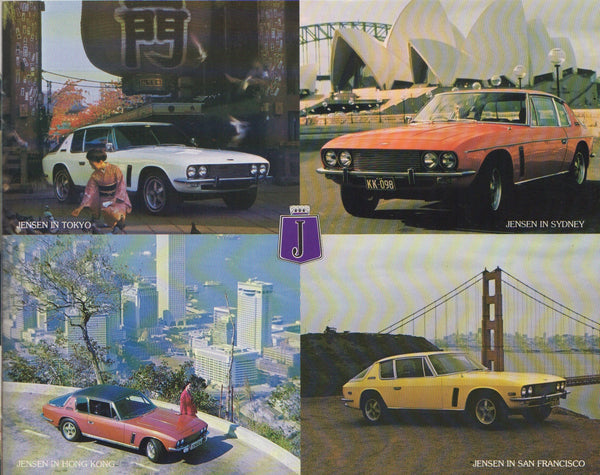 Jensen Interceptor III Deluxe Brochure 1971-74 – Albaco Collectibles